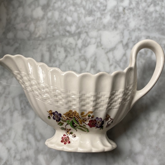 Spode | Dining | Vintage Spode Copeland Wicker Lane Gravy Pitcher ...